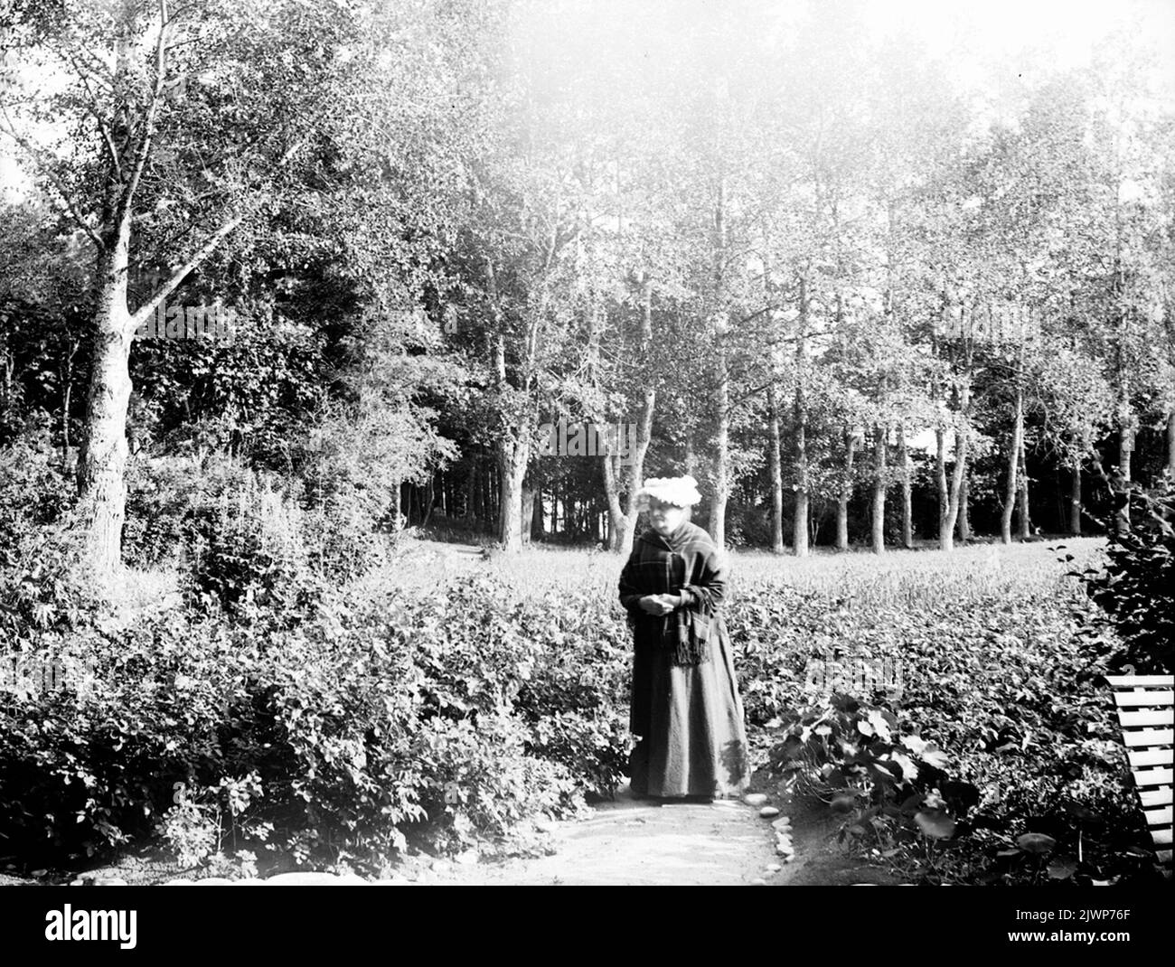 Mor Swedlund i Engesberg. Mor Swedlund i Engesberg Stock Photo - Alamy