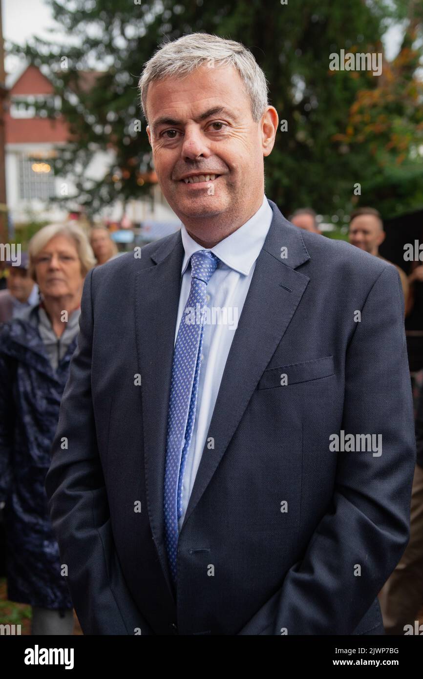 London, UK. 6th Sep, 2022. Rowan WIlliams Unveils Statue Honouring W B ...