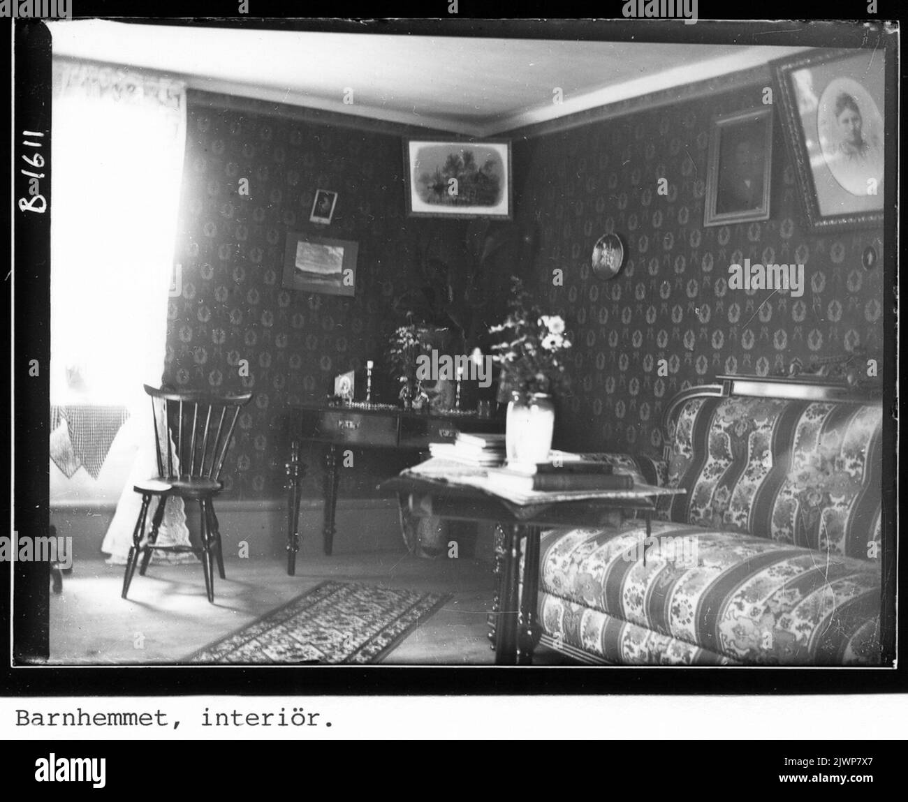 Orphanage, interior. Barnhemmet, interiör Stock Photo - Alamy