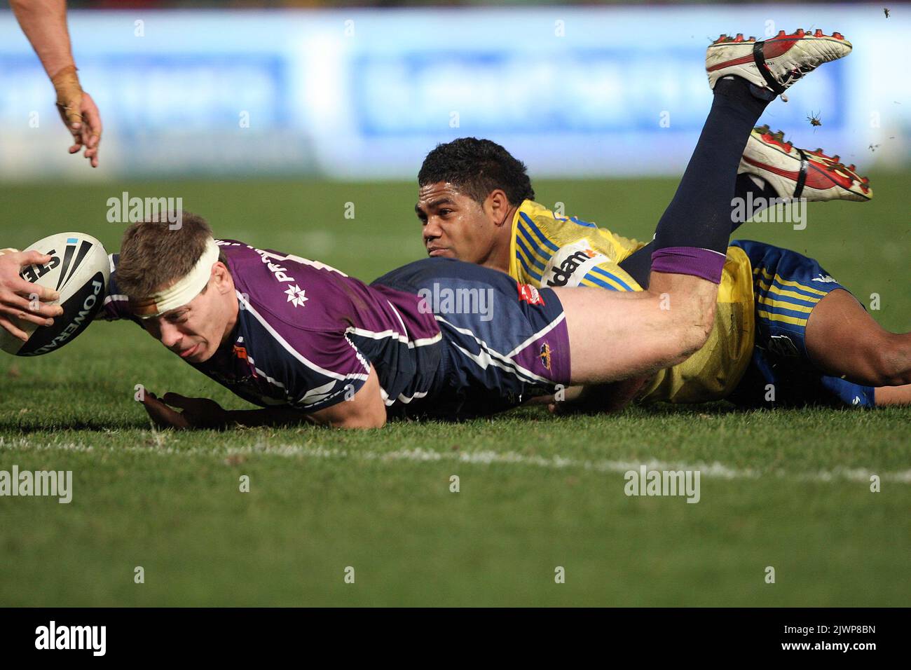 Rory Kostjaysn scores : National Rugby League, Parramatta Eels V ...