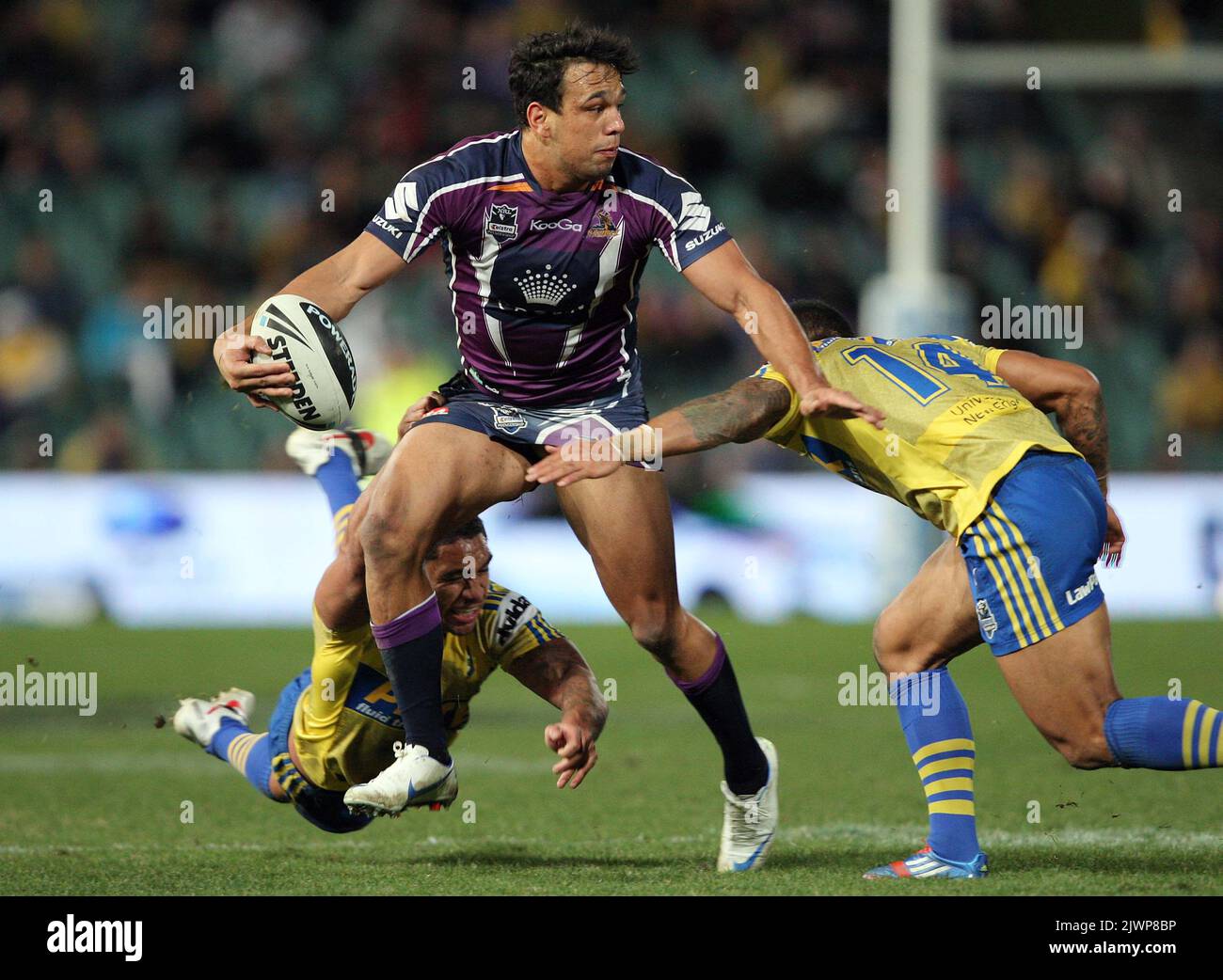 Will Chambers : National Rugby League, Parramatta Eels V Melbourne ...