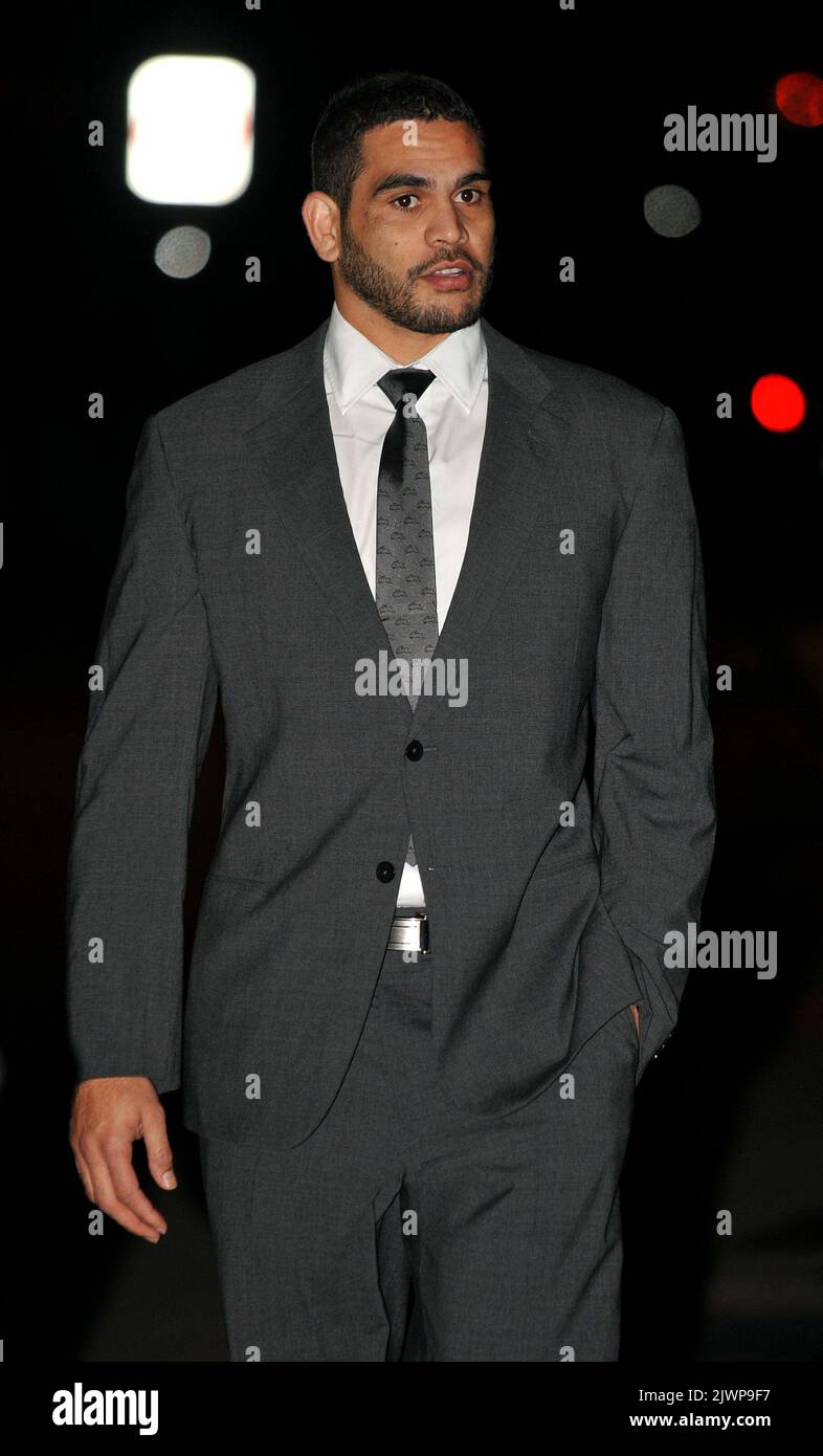 South Sydney rugby league player, Greg Inglis, arrives at NRL ...