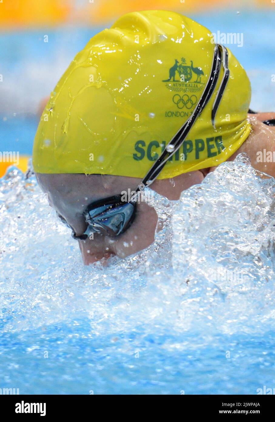 Jessicah Schipper of Australia in the women's 200m butterfly heat 2 at ...