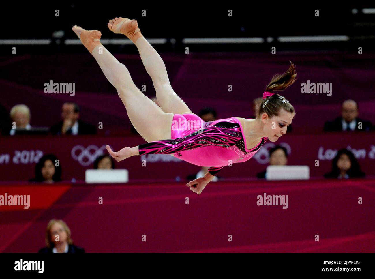 Lauren Mitchell of Australia competes in the gymnastics artistic ...