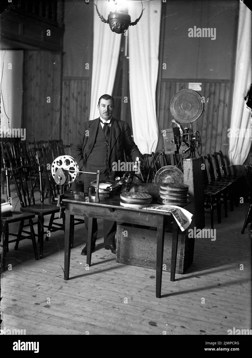 Image of film man hi-res stock photography and images - Alamy