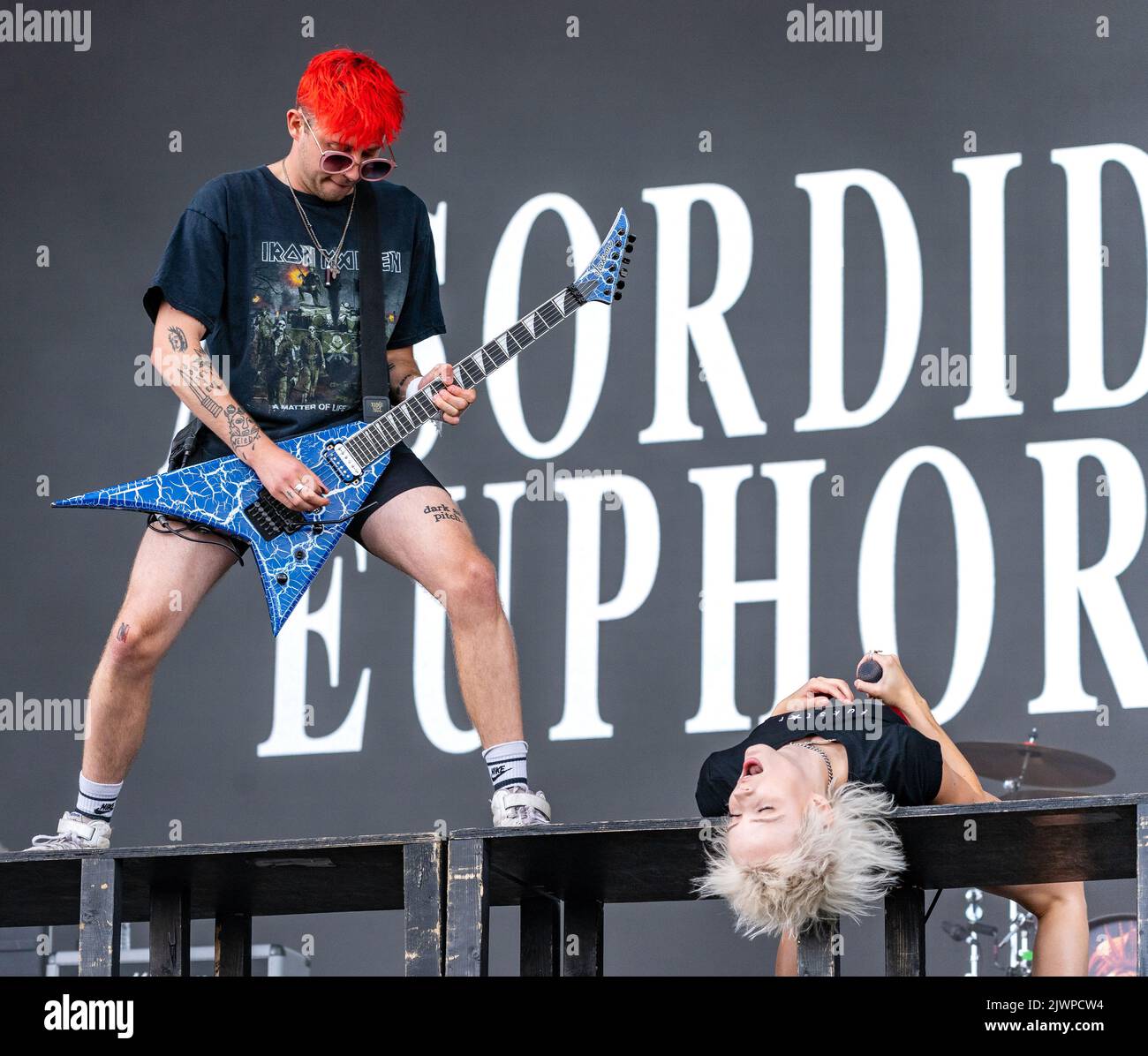 Wargasm on the main stage east stage at the Reading festival 2022 photo ...