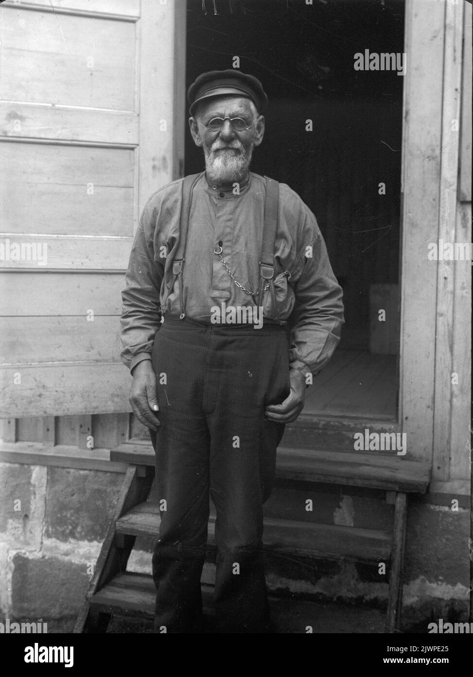 Heater Kalle Vestin. Photo 1924. Värmare Kalle Vestin. Foto 1924 Stock ...