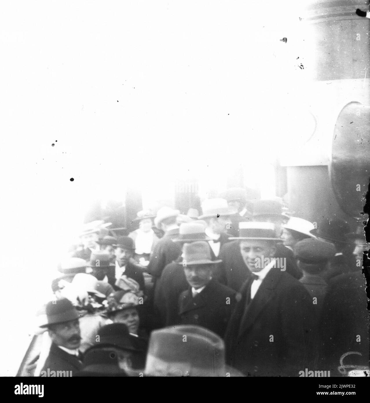 Tour excursion boat Black and White Stock Photos & Images - Alamy