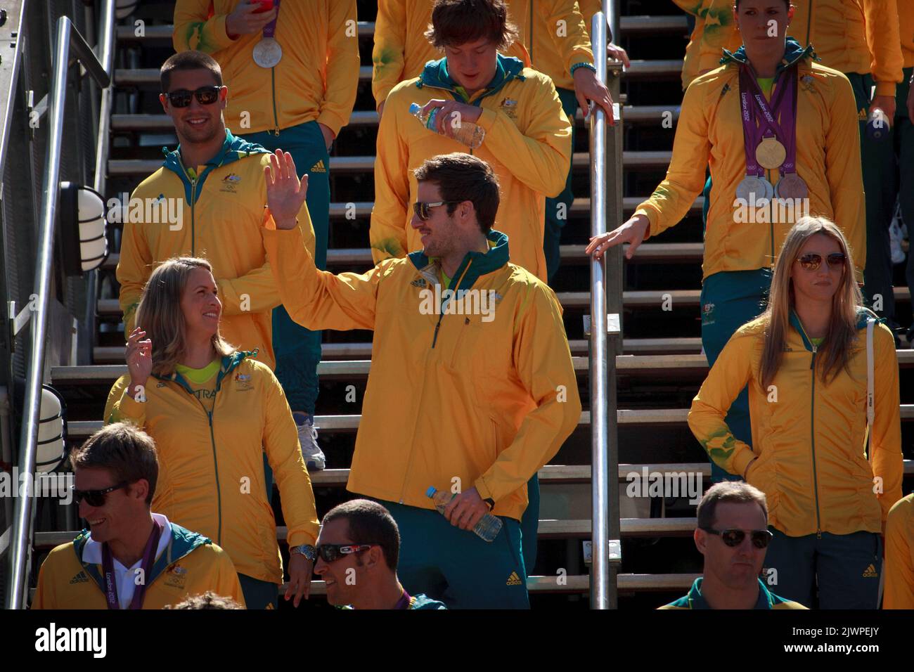 James Magnussen during the Australian Olympic Athletes welcome home ...