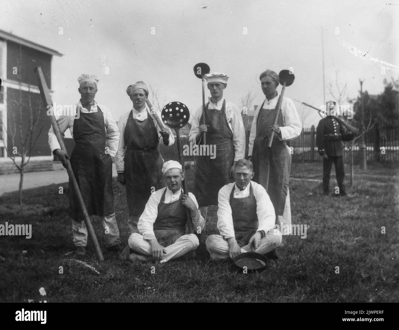 Chef teams in the military. Kocklag i det militära Stock Photo - Alamy