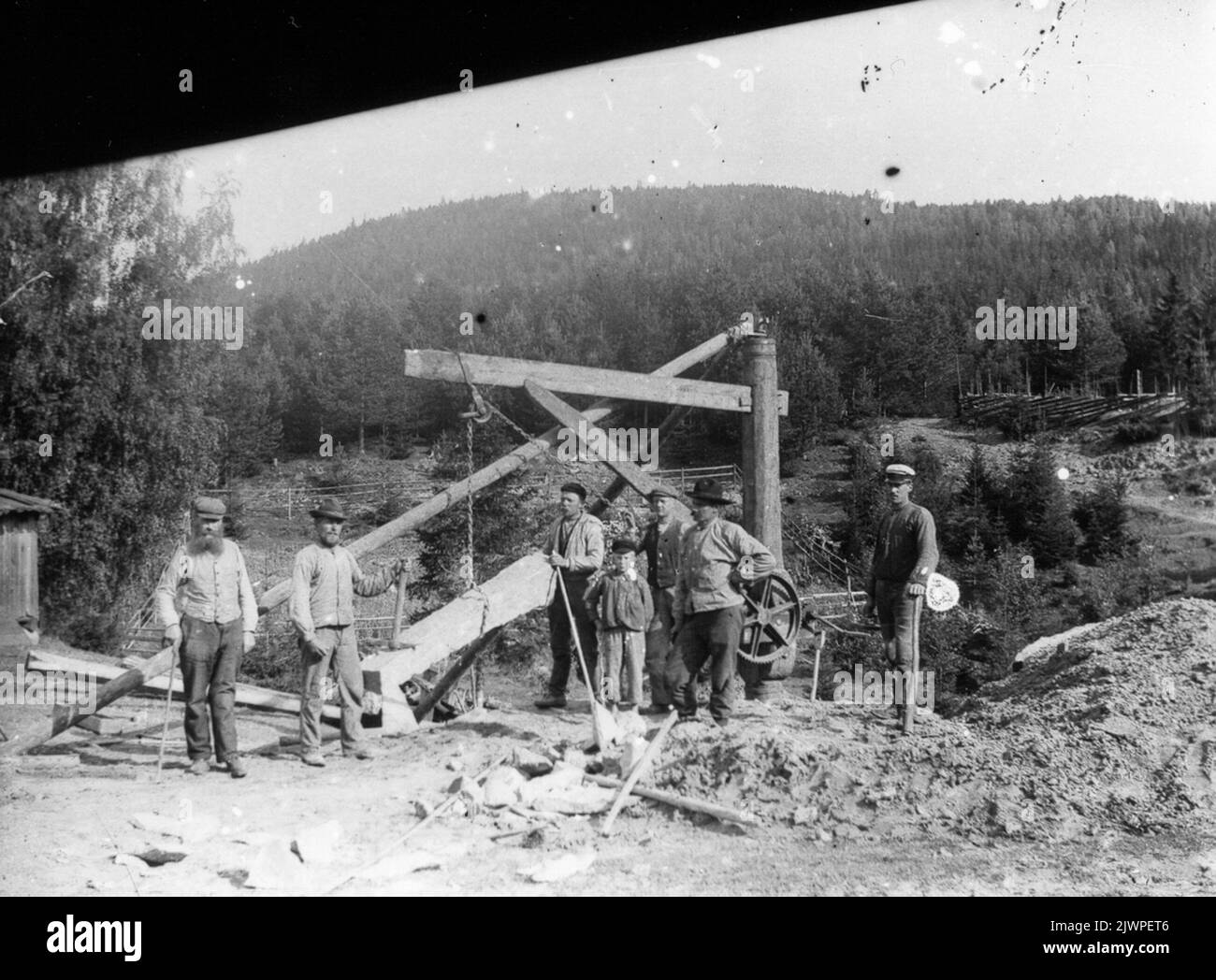 Excavation illustration hi-res stock photography and images - Alamy