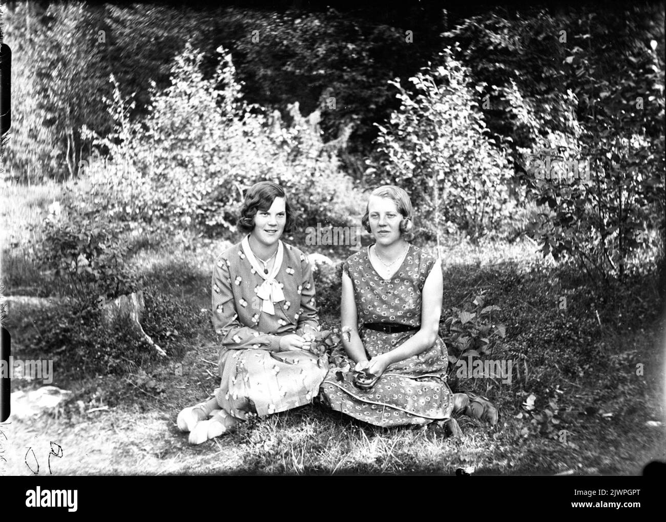 The woman t.v. Sigrid Emilia Brosten born in 1912 in Annefors. T.H ...