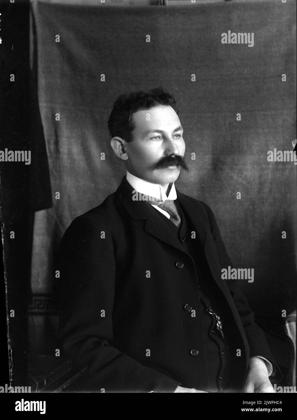 Portrait, man. Porträtt, man Stock Photo - Alamy