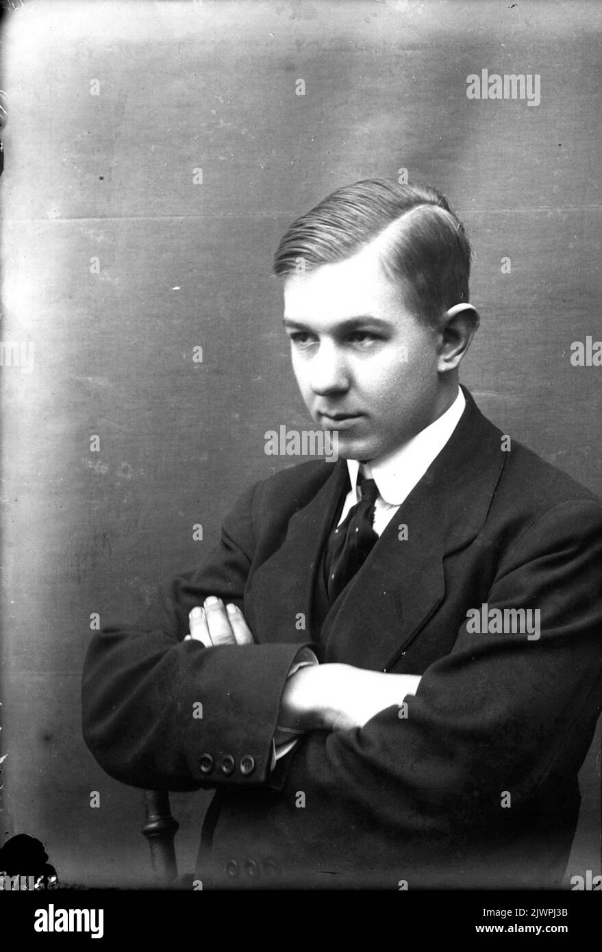 Portrait. MAN. Porträtt. Man Stock Photo - Alamy