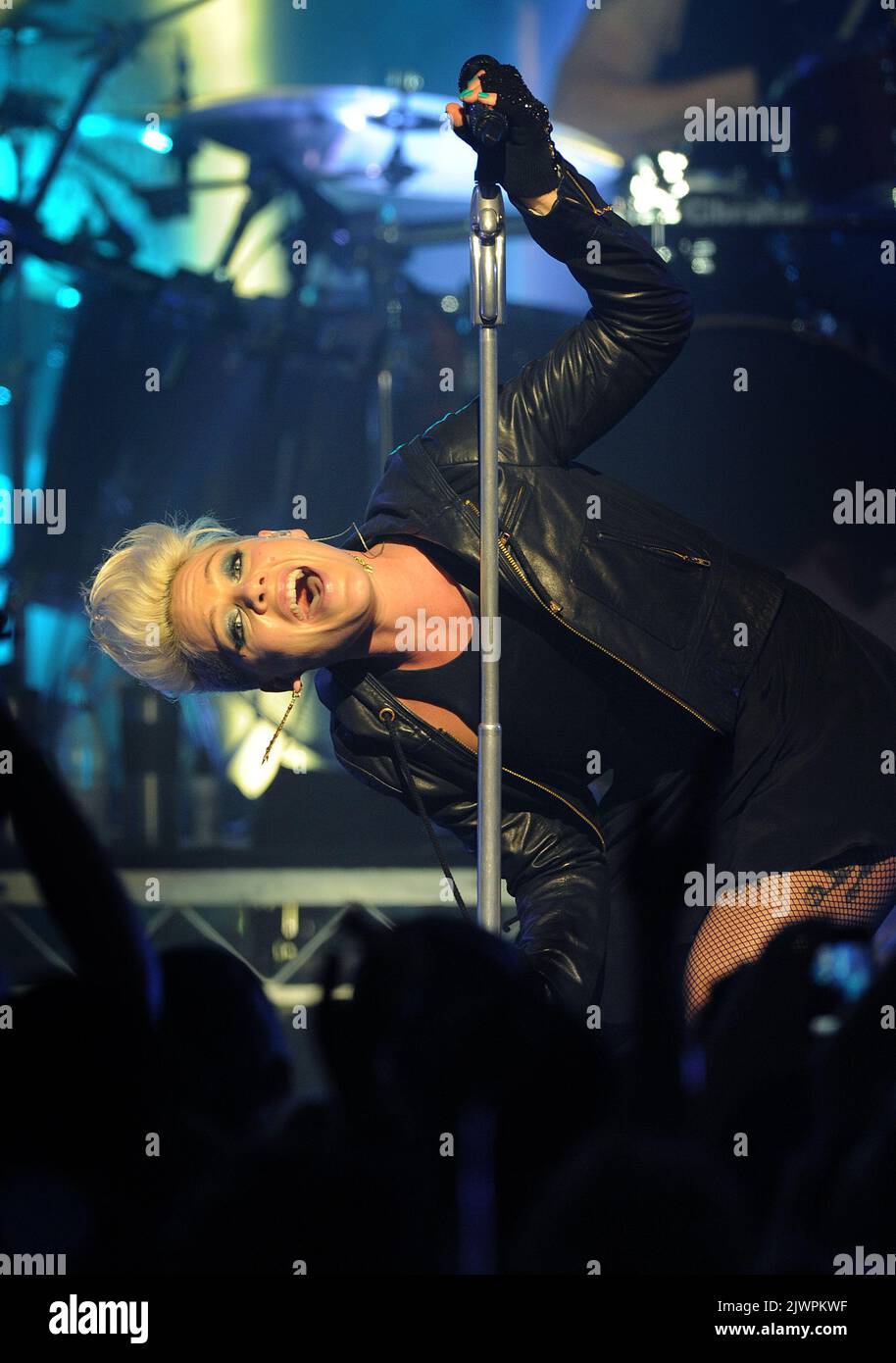 American singer Pink performs in the "Truth About Love" tour at the ...