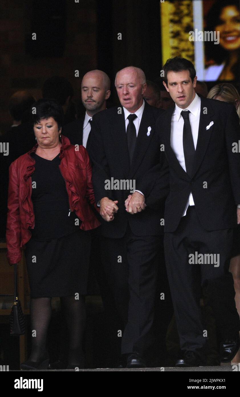 The family of Jill Meagher (L to R) mother Edith McKeon, brother ...