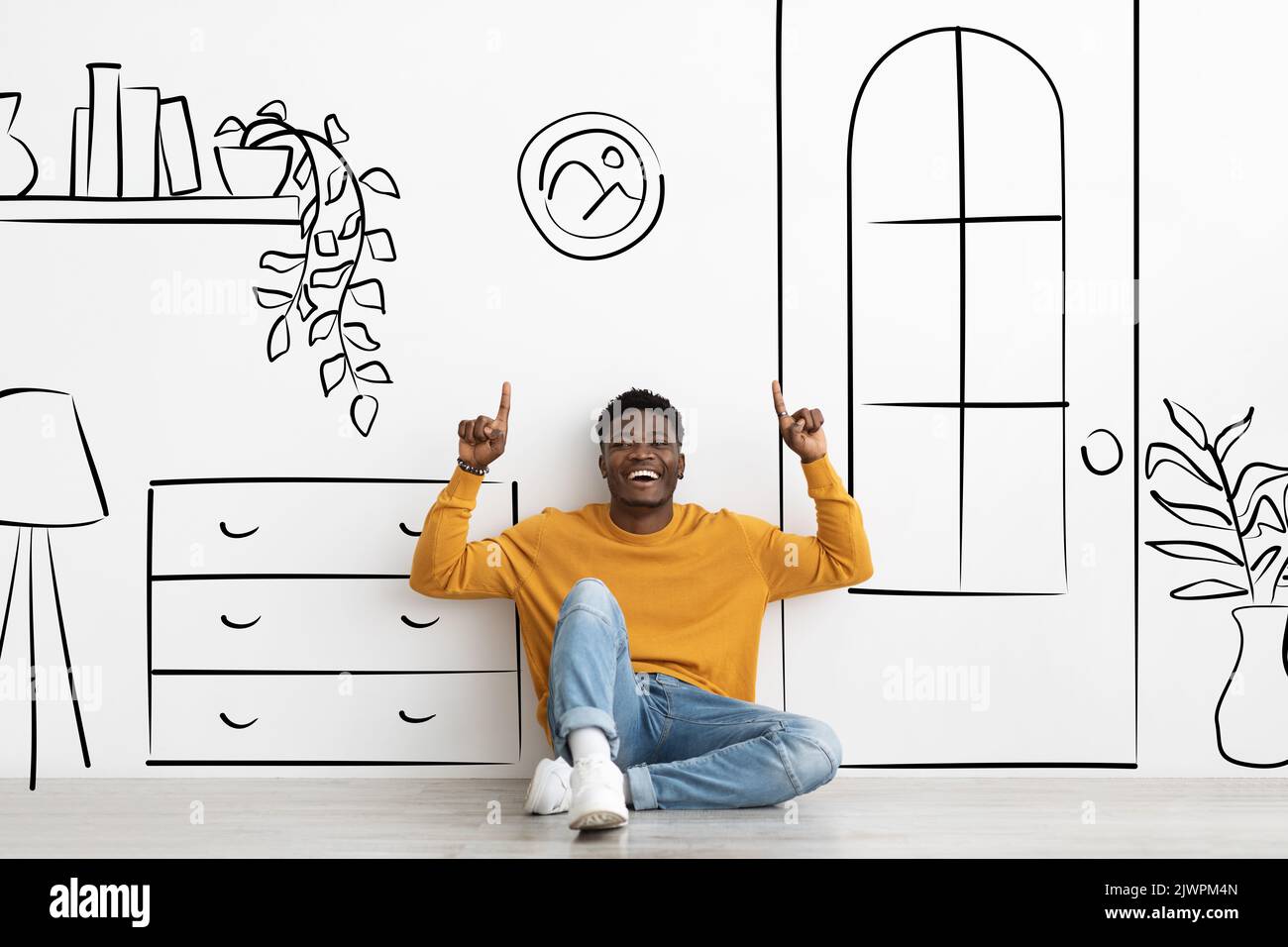 Collage picture cheerful positive hi-res stock photography and images ...