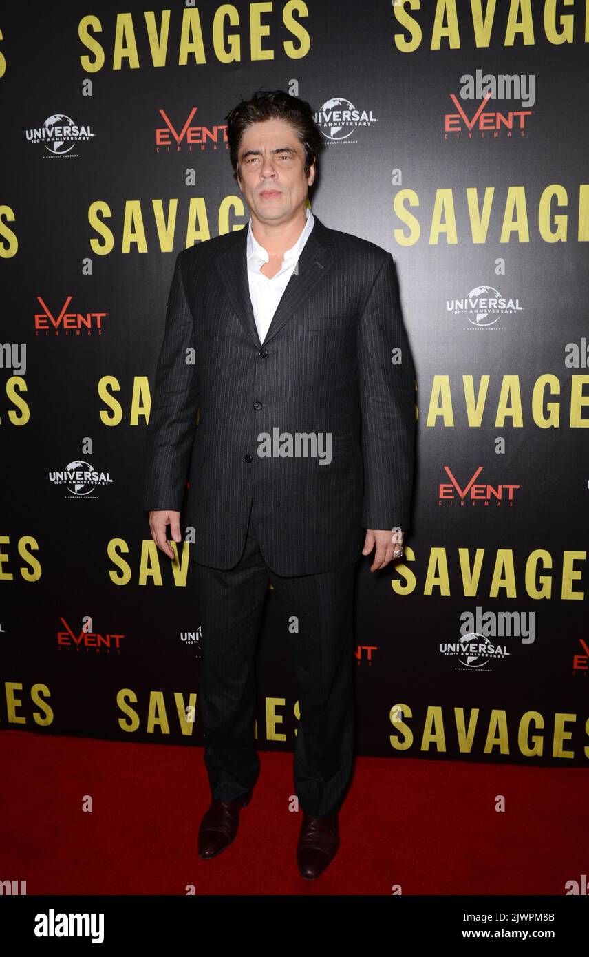 Puerto Rican actor Benicio Del Toro arrives at a photocall for his new ...