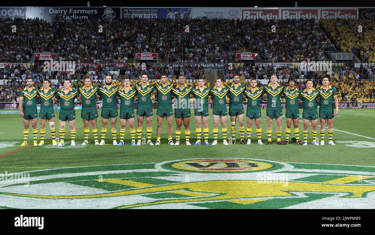 Australia Team Line up: International Rugby League - Australia v New ...