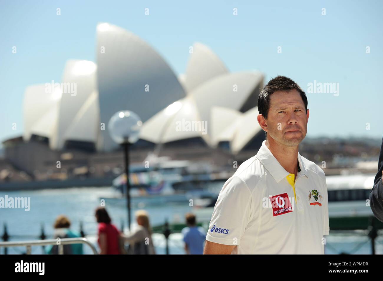 Australian men's cricket player Ricky Ponting at the Cricket's Back ...
