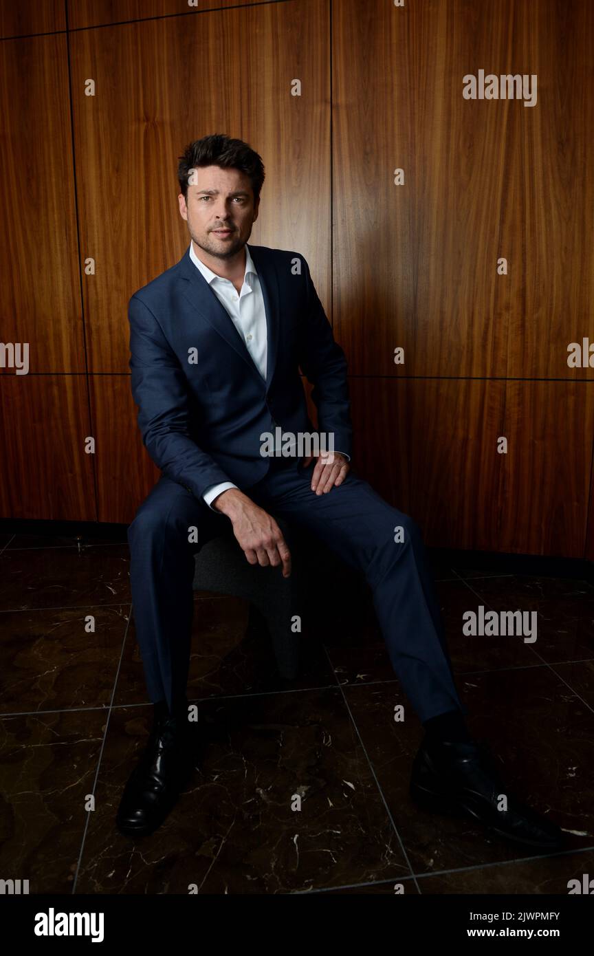 New Zealand actor Karl Urban in Sydney, Tuesday, Oct. 16, 2012. Urban ...