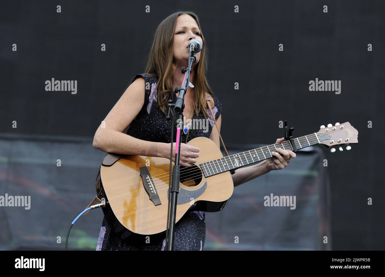 The Pierces perform at Etihad Stadium in Melbourne, Tuesday, Nov. 13 ...