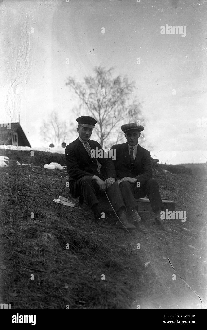 People man two men Black and White Stock Photos & Images - Alamy