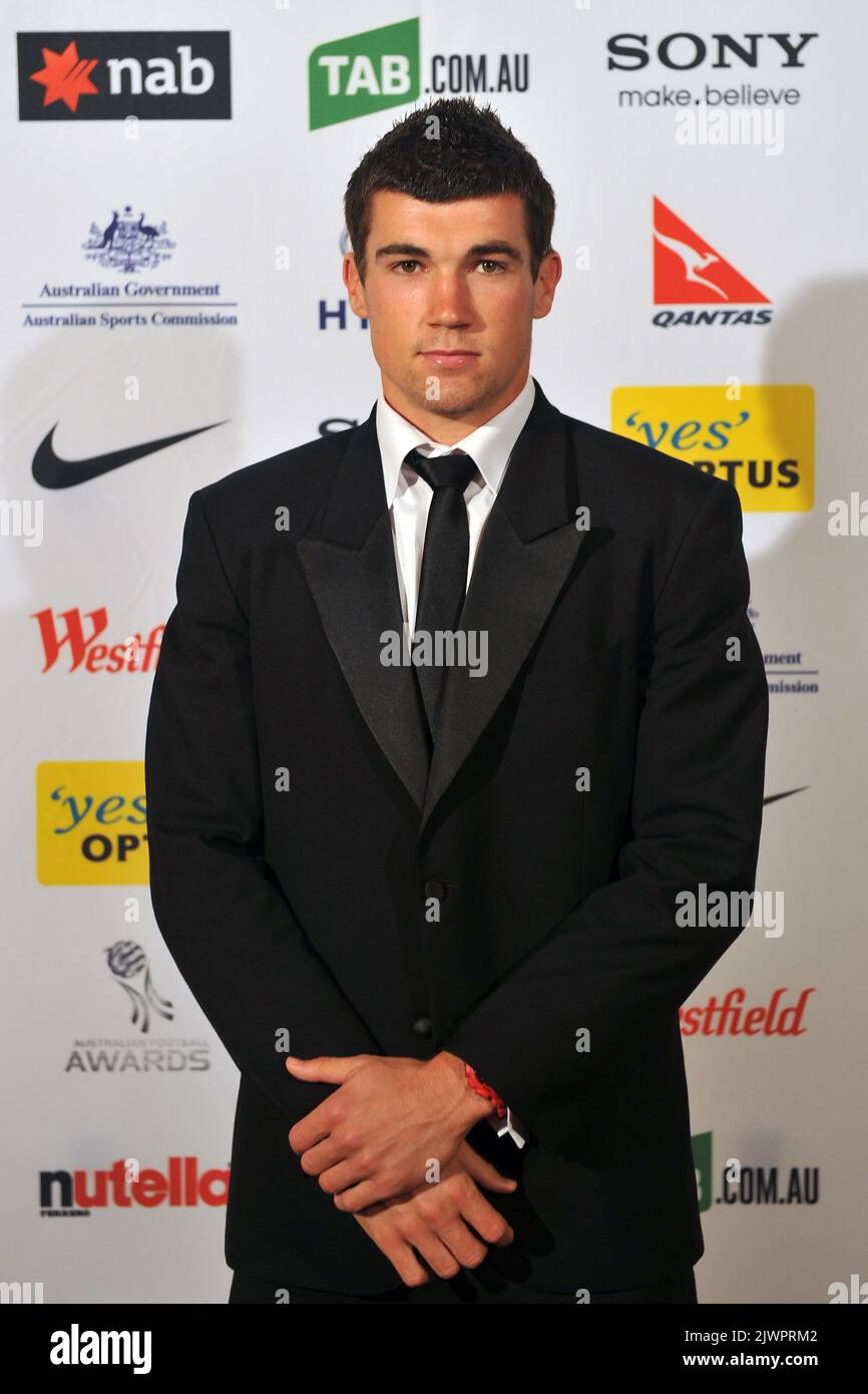 Matt Ryan poses for a photograph on his arrival to the Australian ...