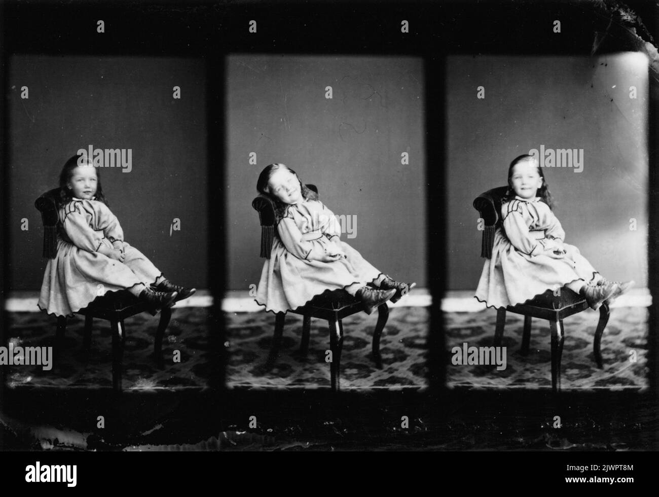 Unknown child portrait. Taken in the 1860s. Photo: Amanda Gussander ...