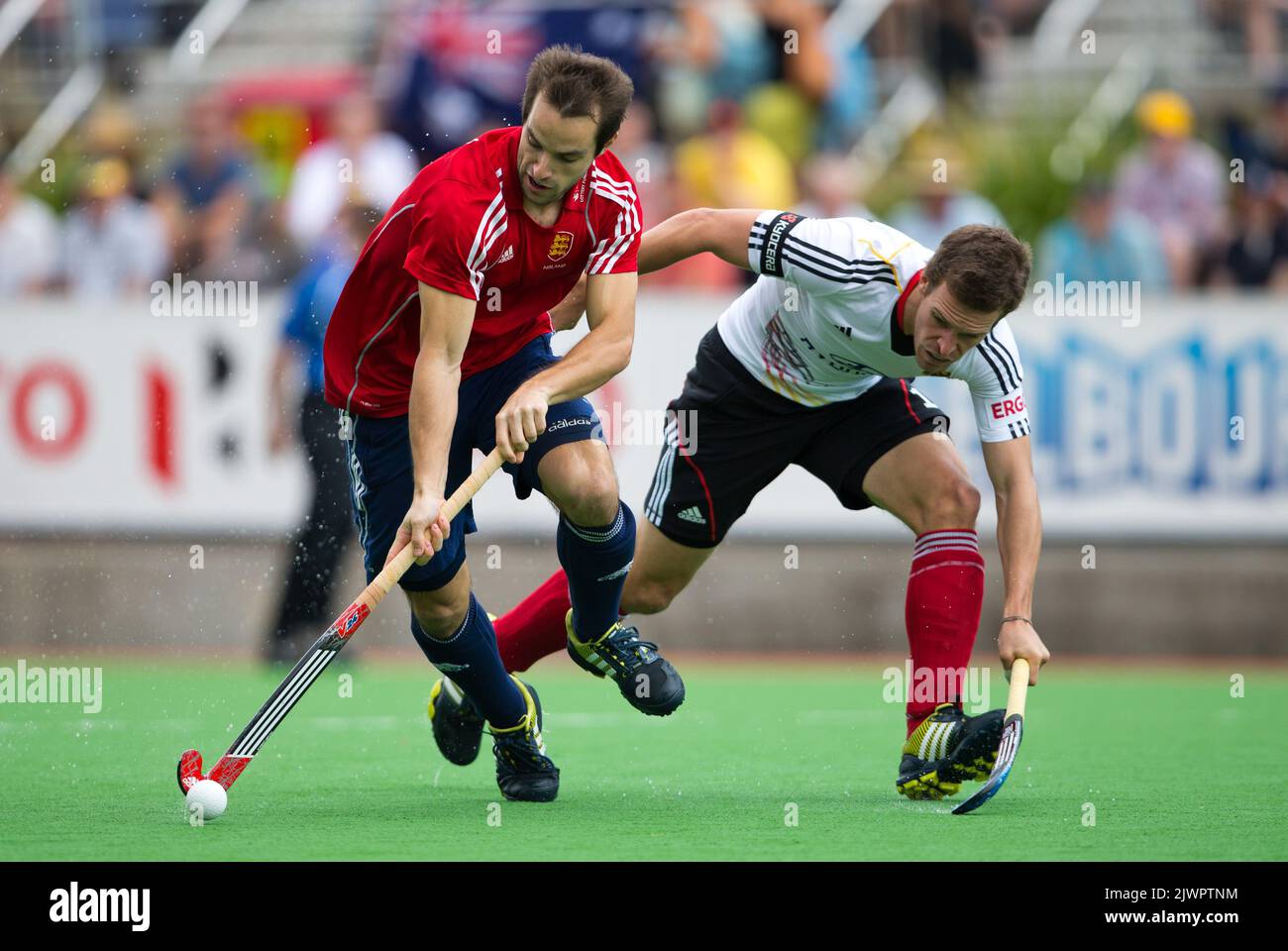 Nick Catlin of England in action during the Champions Trophy Melbourne ...