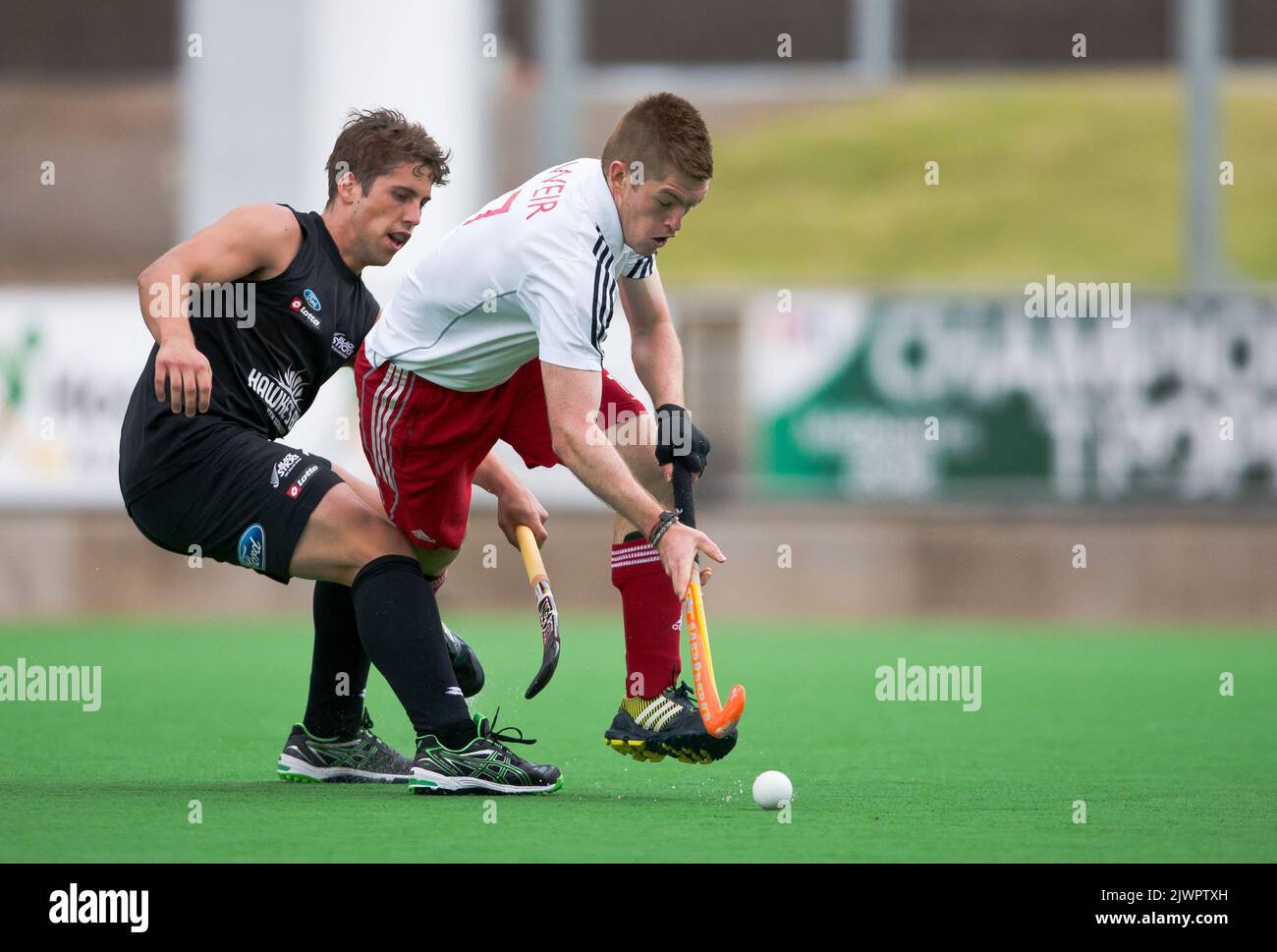 Henry Weir of England in action during the Day 3, New Zealand and ...