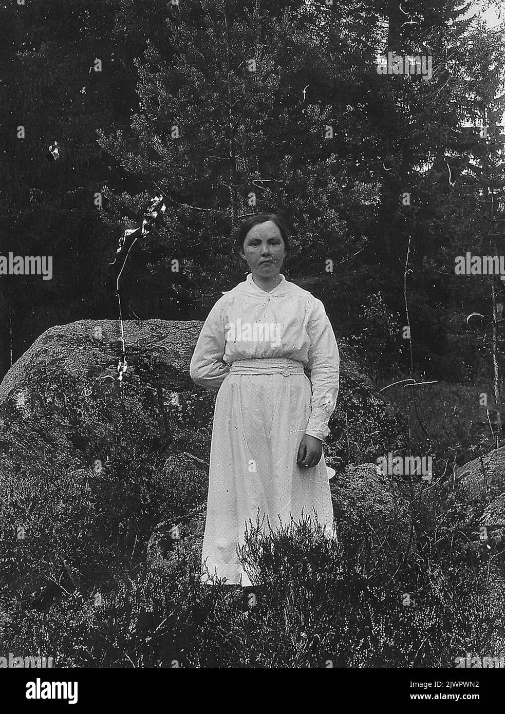 An anonymous girl Black and White Stock Photos & Images - Alamy