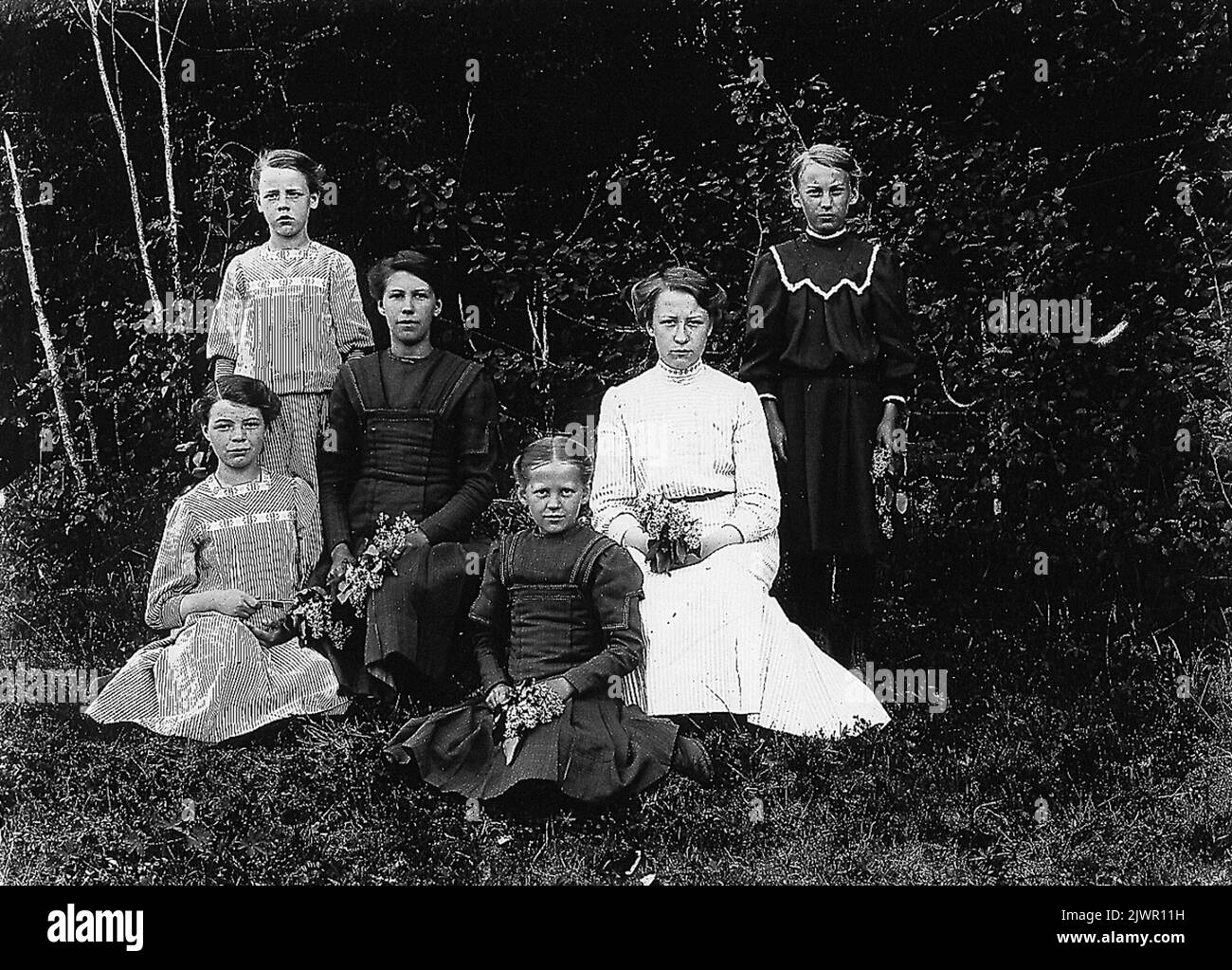 Anna and Marta, Håbacken, Ester and Elvira Lindberg, "Oskars-Elsa" and ...