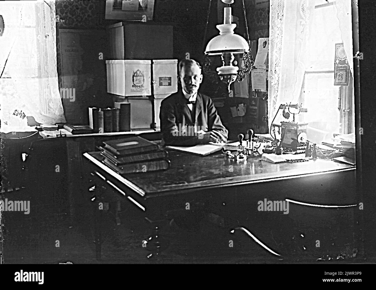 Saft-Lars "in Hå, Lars Wilhelm Larsson in the Saft Factory. "Saft-Lars ...