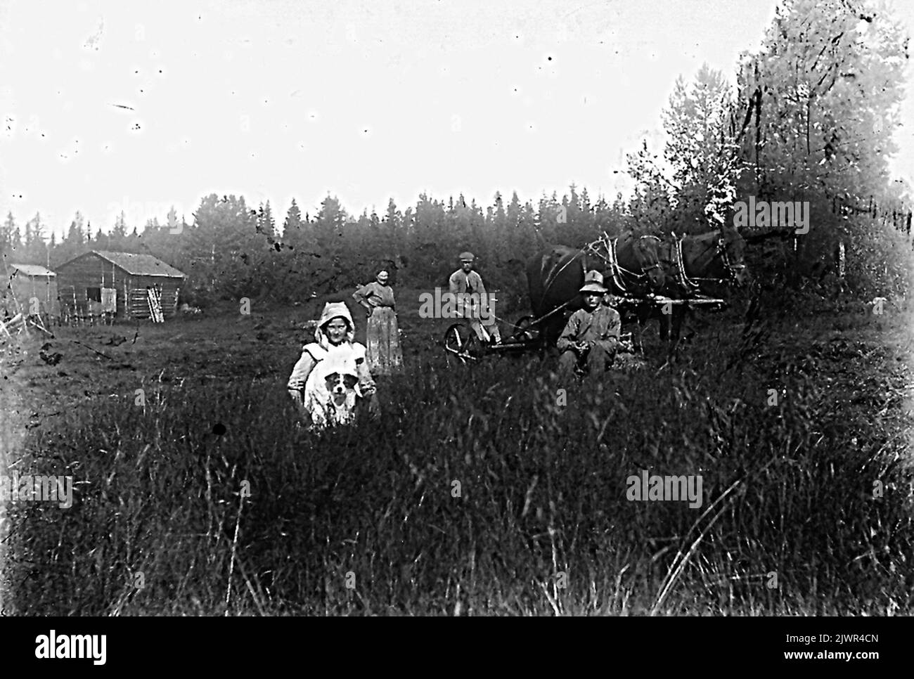 The other woman from the left is Anna Lindberg. Andra kvinnan från ...