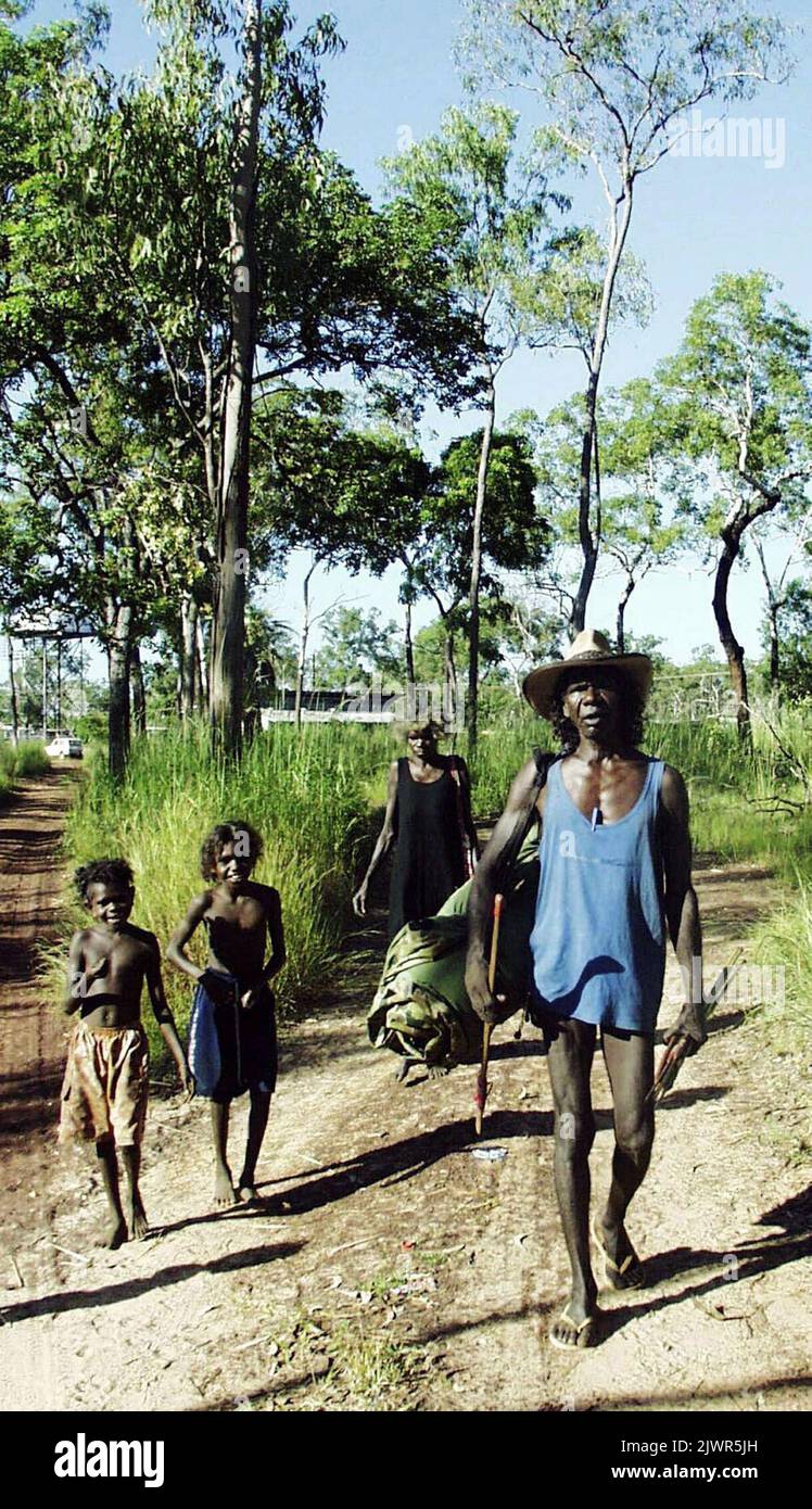 PA PHOTOS/AAP - UK USE ONLY: Darwin. Australia aboriginal actor David ...