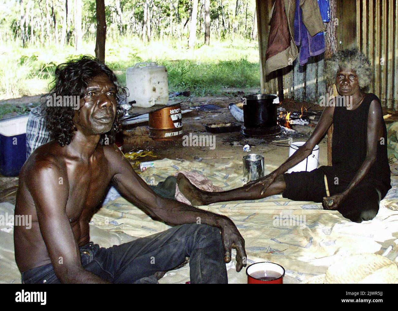 PA PHOTOS/AAP - UK USE ONLY: Darwin. Australian aboriginal actor David ...