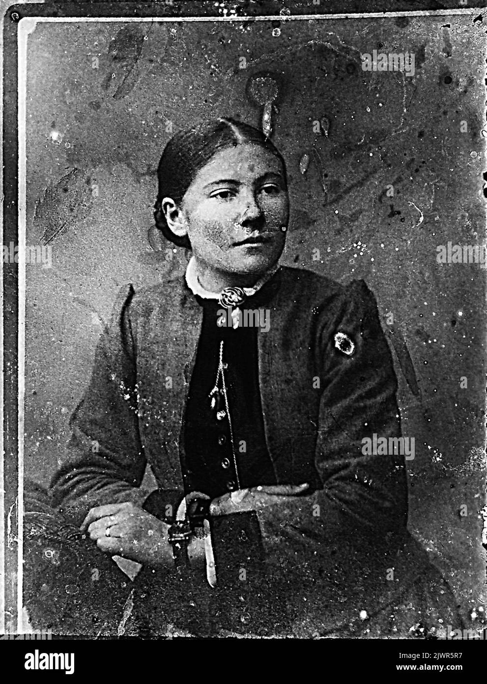 Anna Lindberg, born Östlin, wife of photographer Per Lindberg. Anna ...