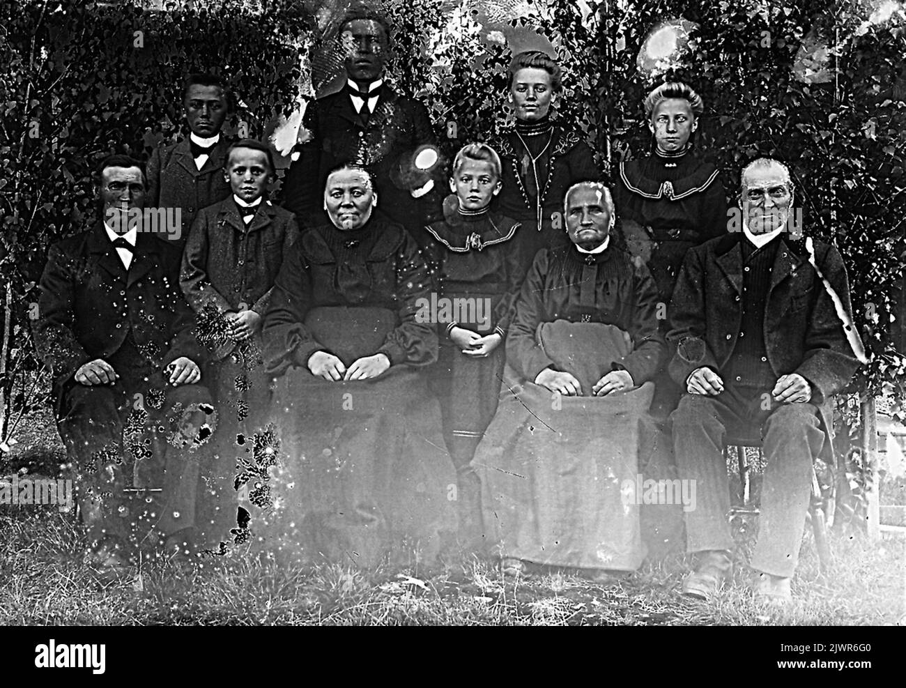 Unknown group picture. Okänd gruppbild Stock Photo - Alamy
