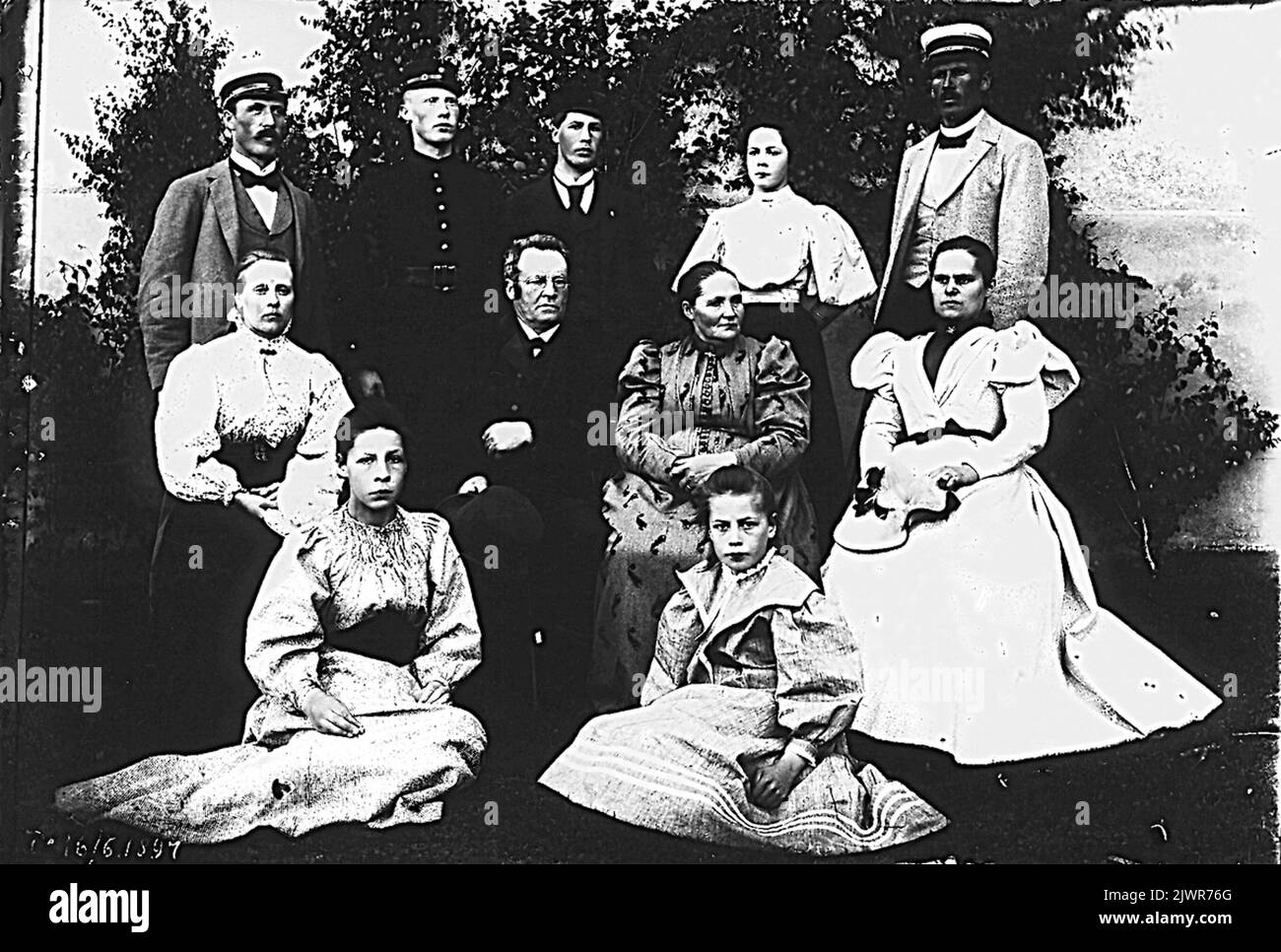 Photo June 16, 1897. Foto den 16 juni 1897 Stock Photo - Alamy