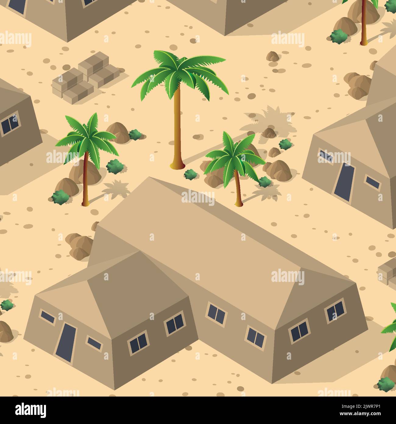 Background 3D illustration army armed troop isometric armed military ...