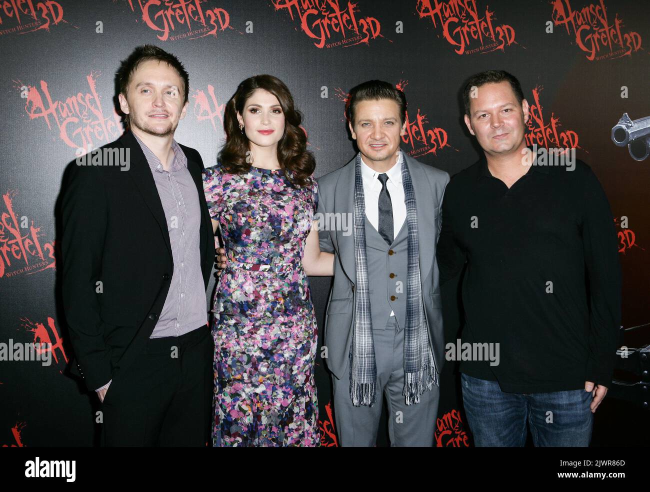 Tommy Wirkola, Actress Gemma Arterton, Actor Jeremy Renner and Kevin J ...