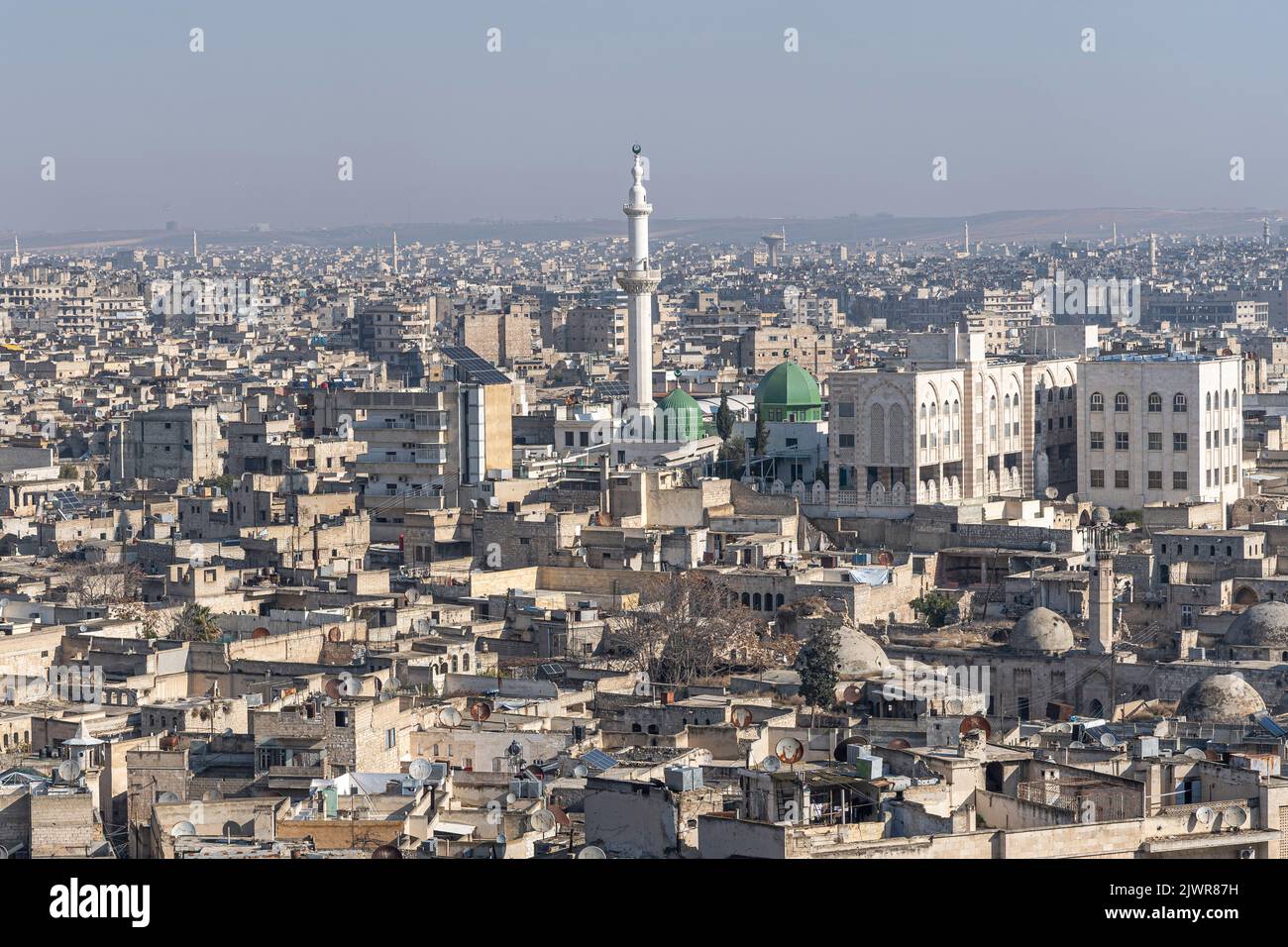 Aleppo citadel view hi-res stock photography and images - Alamy