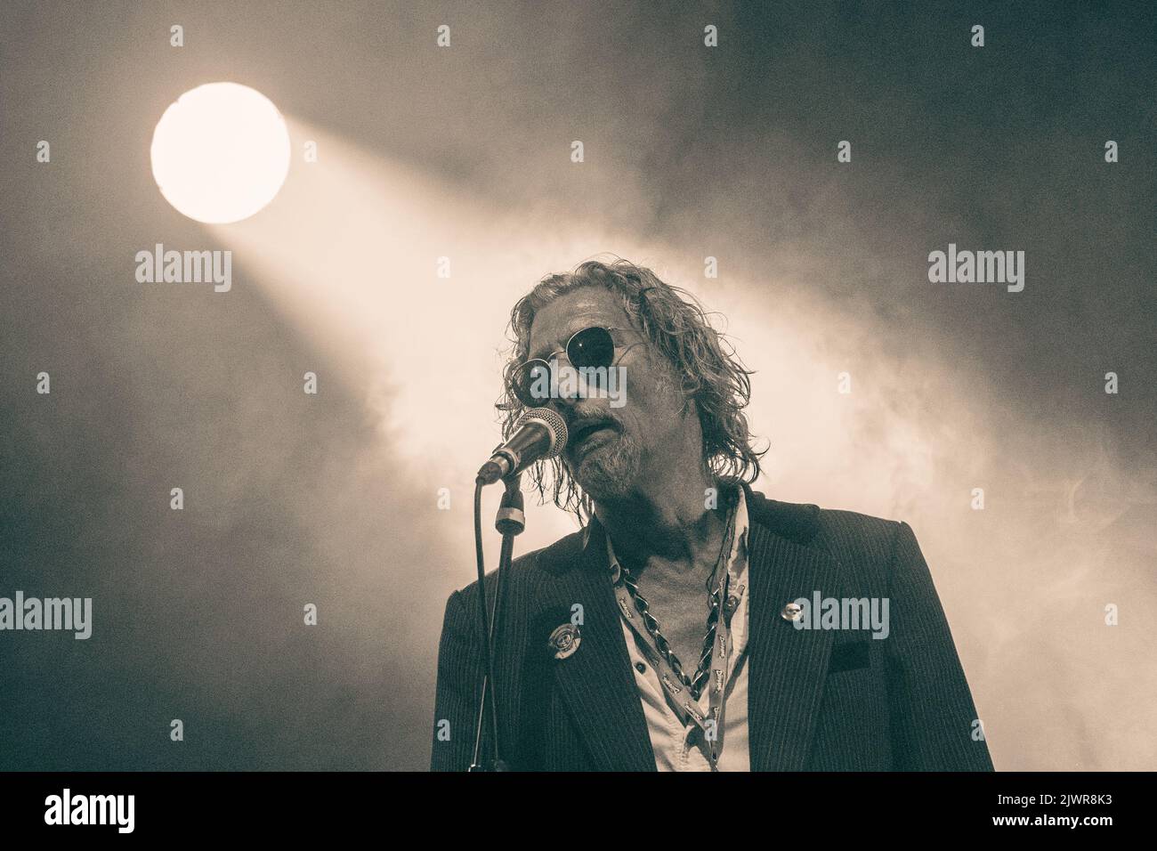Nick Reynolds of Alabama 3 Stock Photo - Alamy
