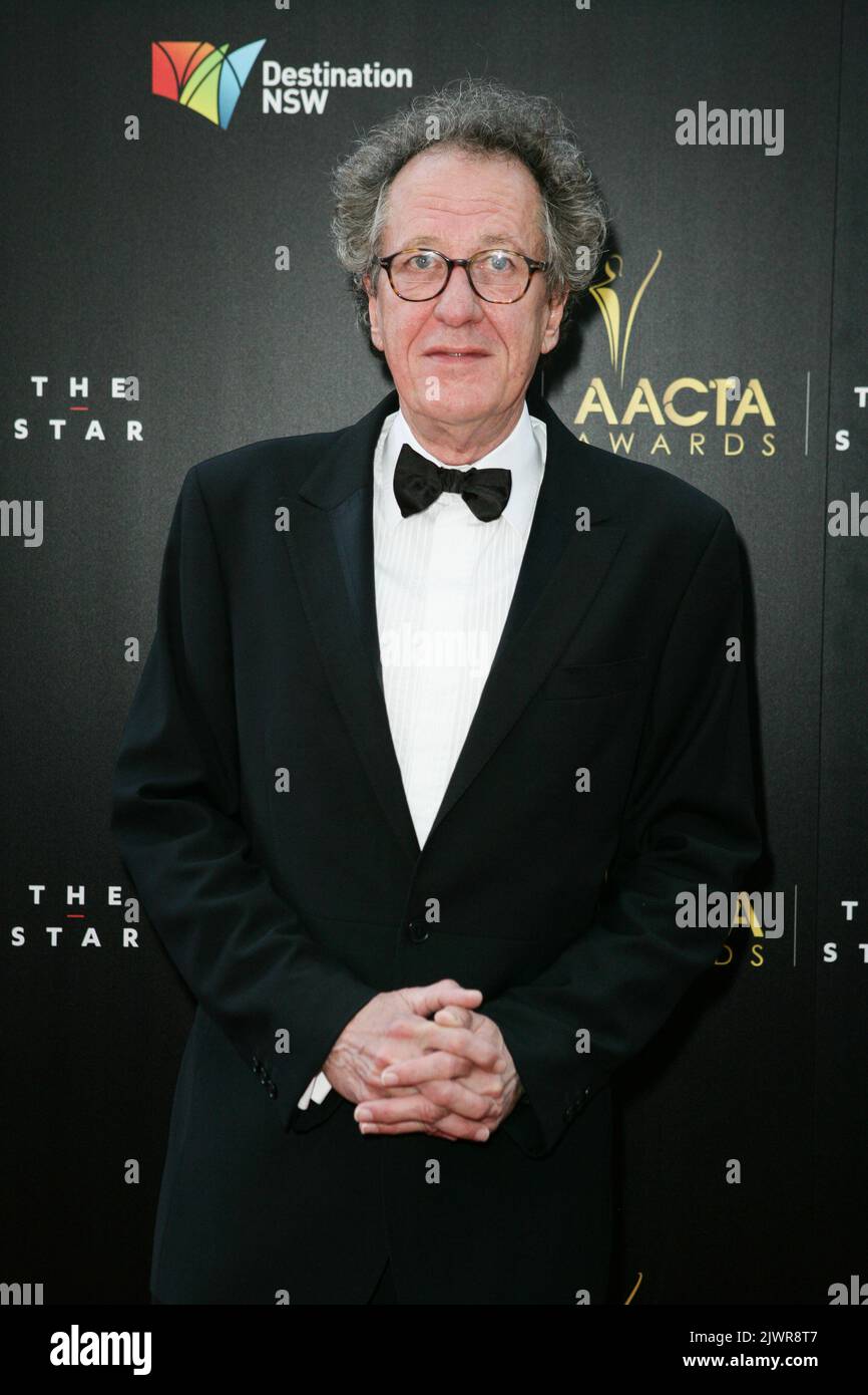 Geoffrey Rush at the AACTA (Australian Academy Cinema Television Arts ...