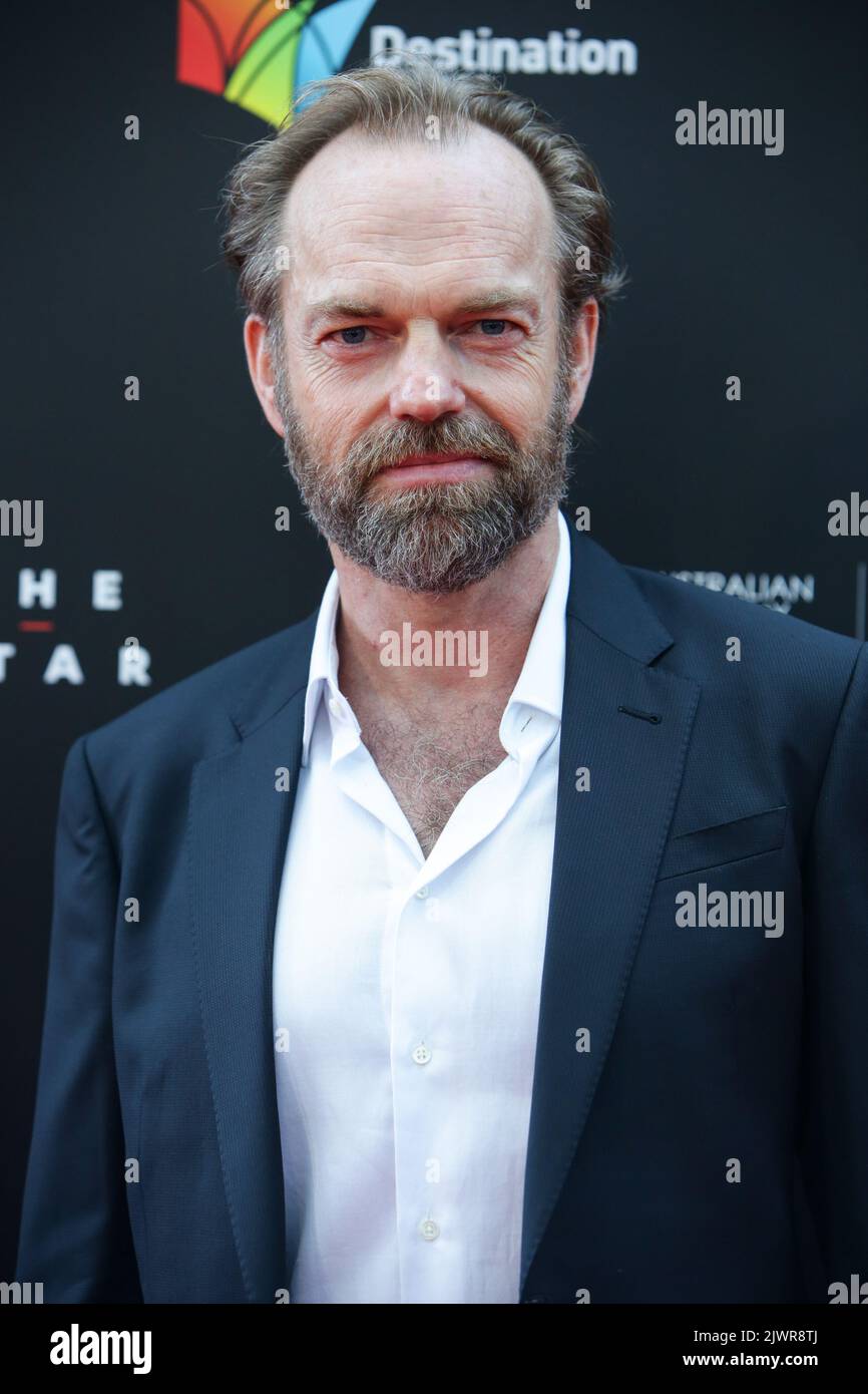 Hugo Weaving arrives at the AACTA (Australian Academy Cinema Television ...