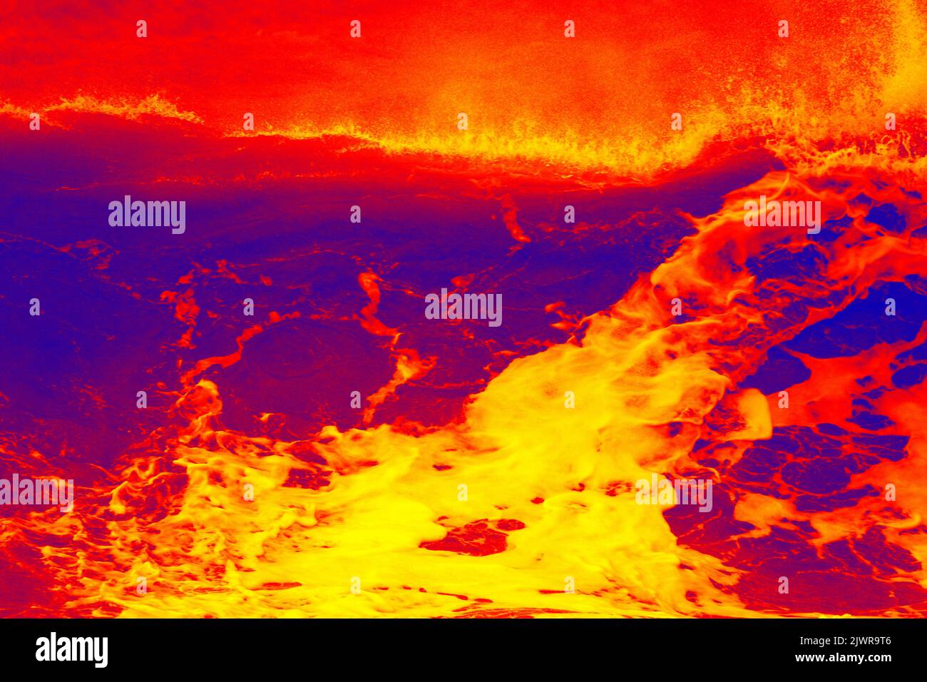 The third element (ancient philosophy) fantasy. The turbulent sea as ...