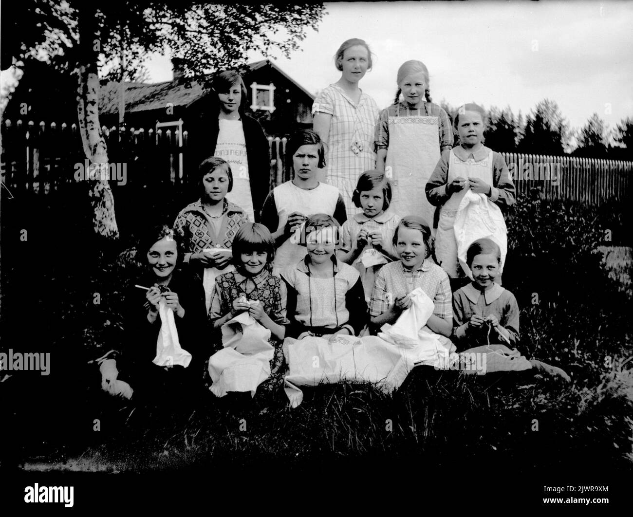 School class. Skolklass Stock Photo - Alamy