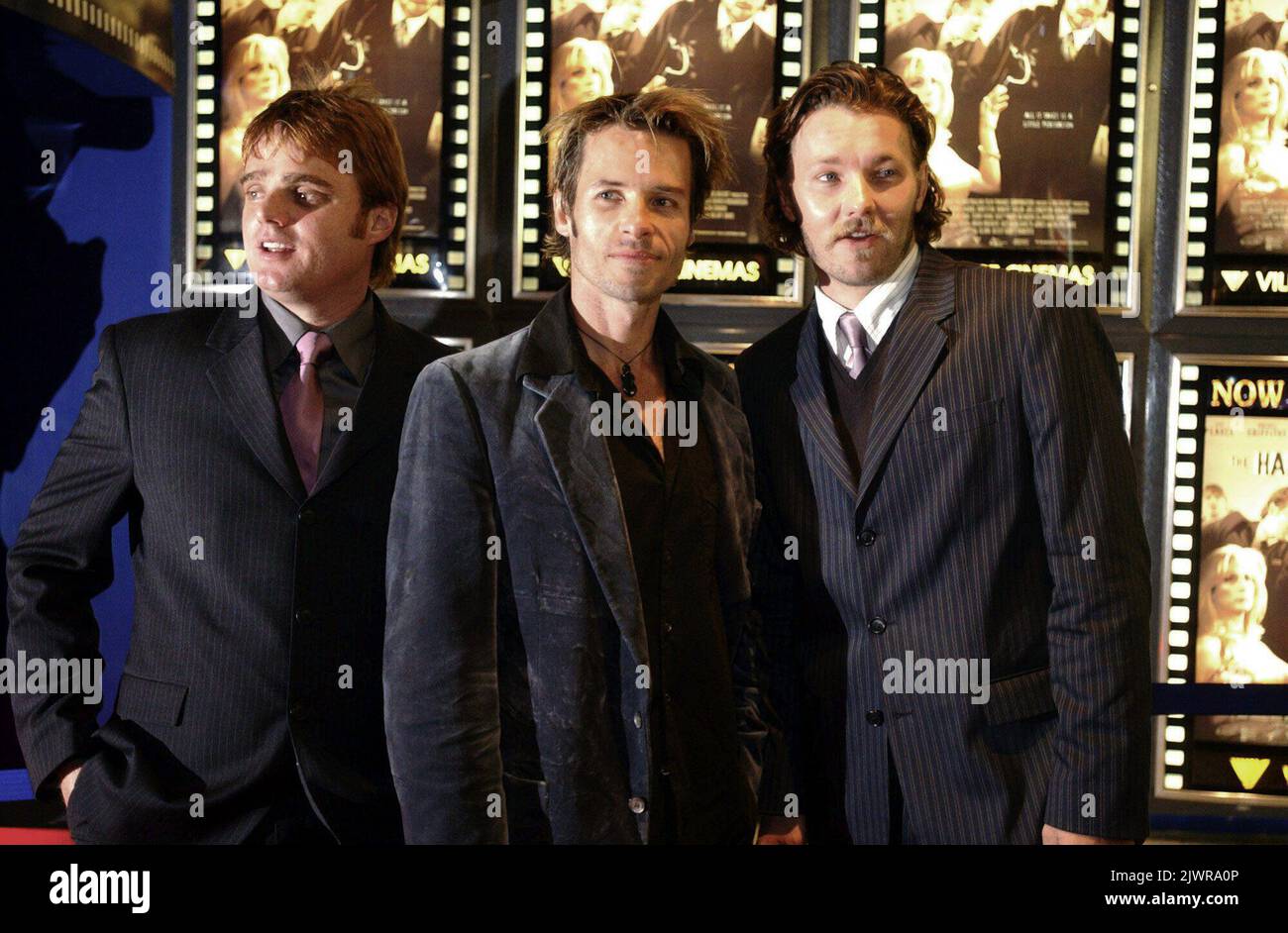 PA PHOTOS/AAP - UK USE ONLY: Guy Pearce, Joel Edgerton, and Damien ...