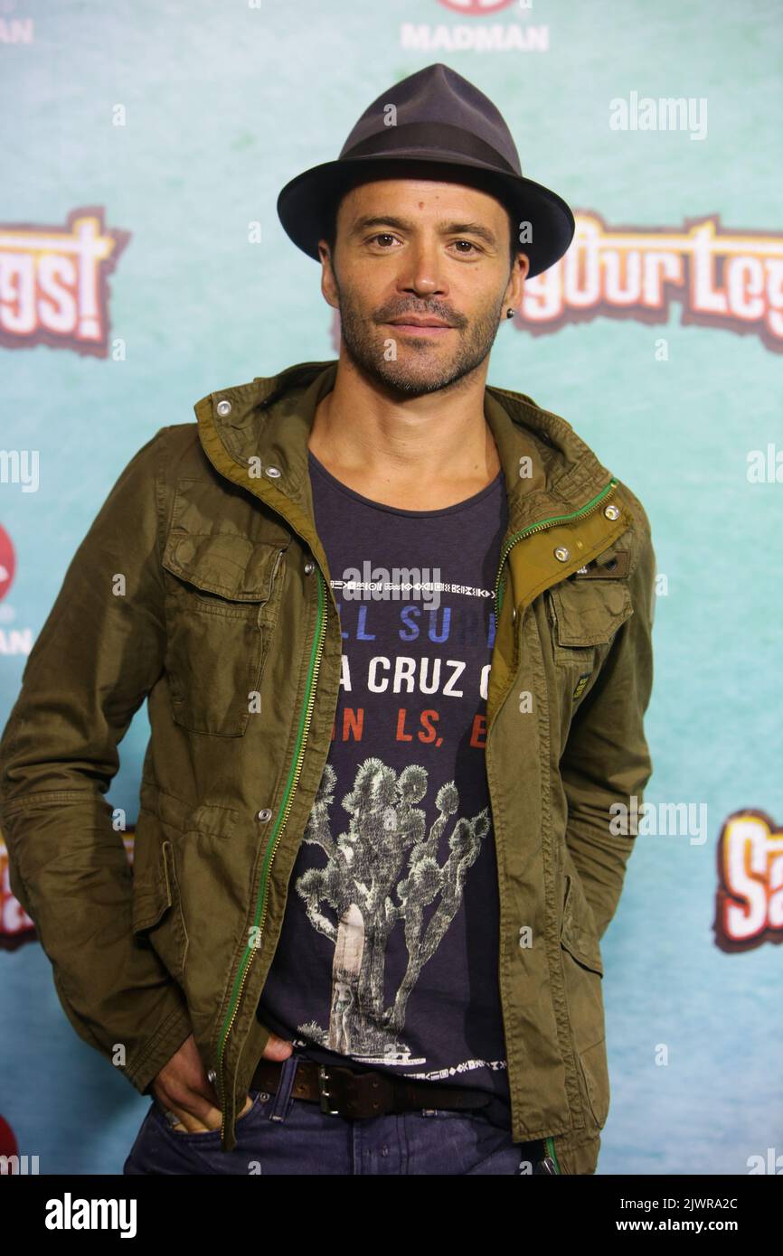 Actor Damian Walshe Howling arrives at the "Save Your Legs" Premiere at ...